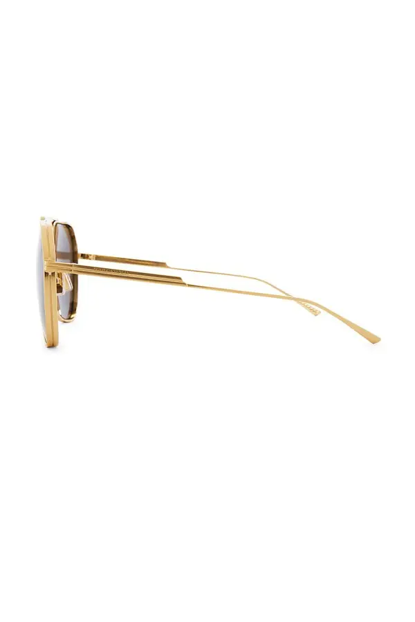 Bottega Veneta Light Ribbon Pilot Sunglasses