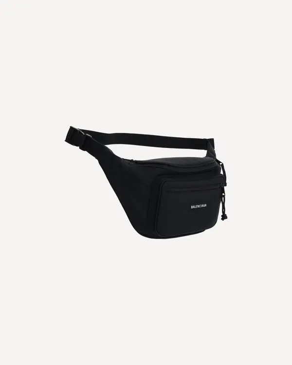 Balenciaga Explorer Fanny Pack - Black
