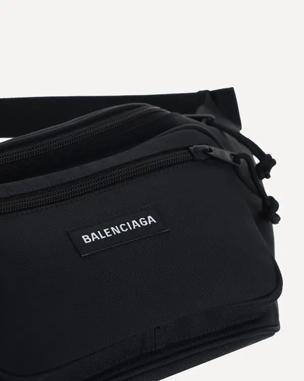 Balenciaga Explorer Fanny Pack - Black