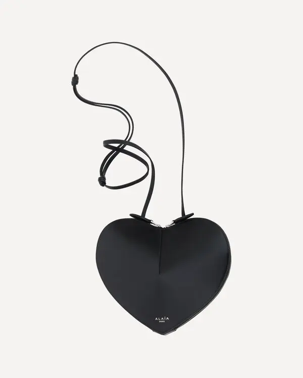 Alaïa Coeur Shoulder Bag - Black