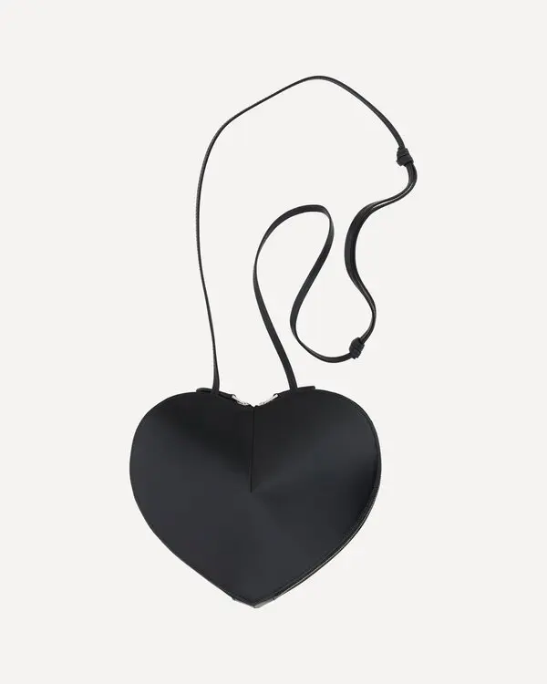 Alaïa Coeur Shoulder Bag - Black