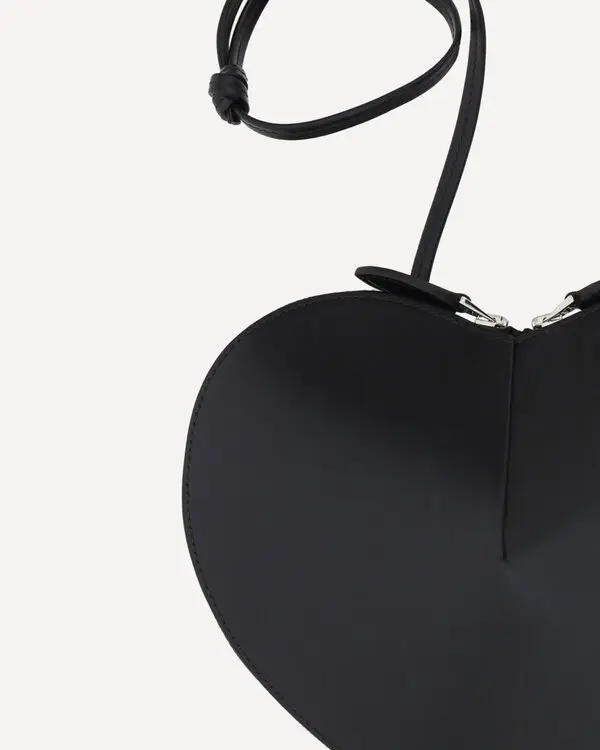 Alaïa Coeur Shoulder Bag - Black