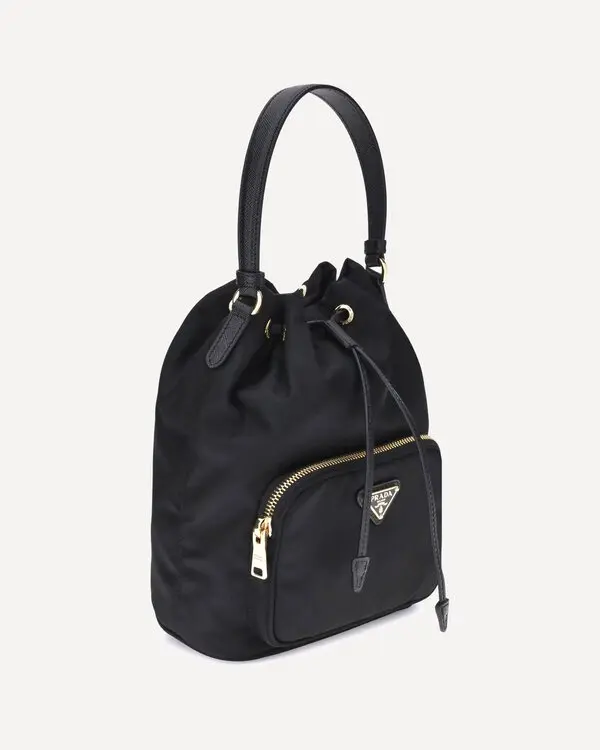 Prada Re-nylon Bucket Bag - Black