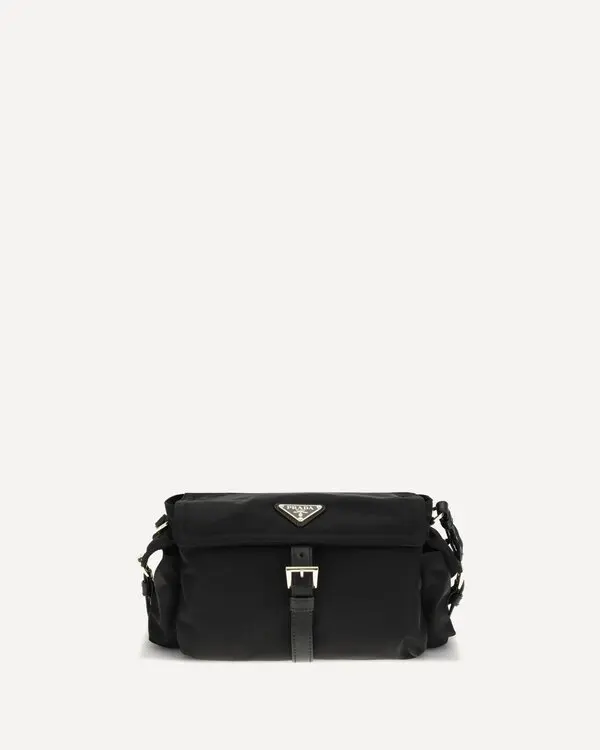Prada Explore Bag In Re-nylon - Black