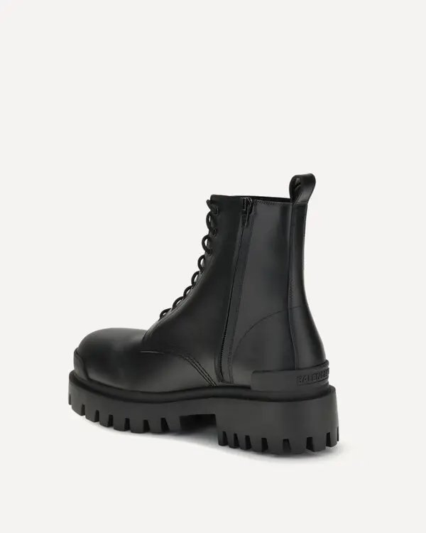 Balenciaga Strike Lace-up Boots