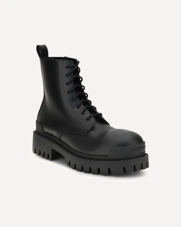 Balenciaga Strike Lace-up Boots