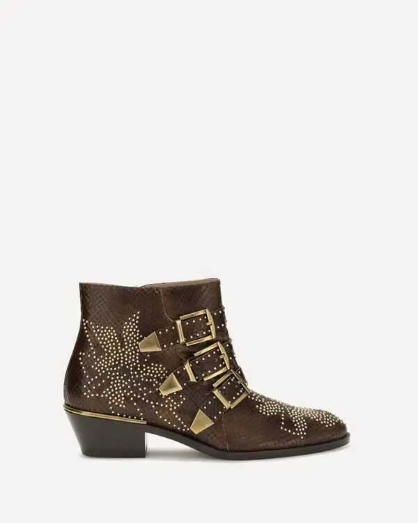 Chloé Susanna Ankle Boots - Brown
