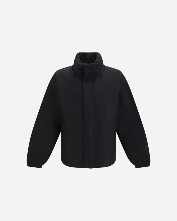 Gucci Compact Cotton Zip Jacket - Black
