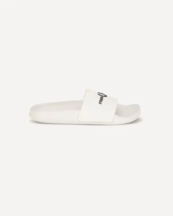 Fred Perry Rubber Slides With Embossed Logo