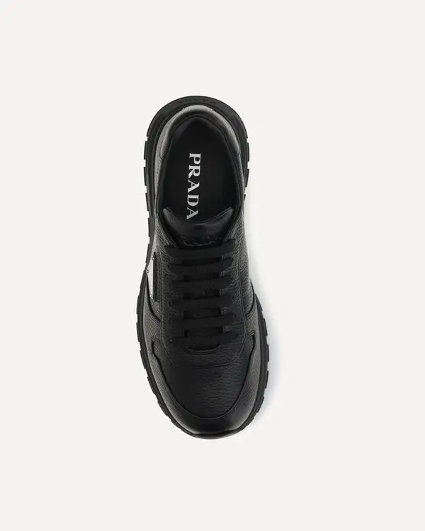 Prada Prax 2.0 Fabric And Mesh Sneakers