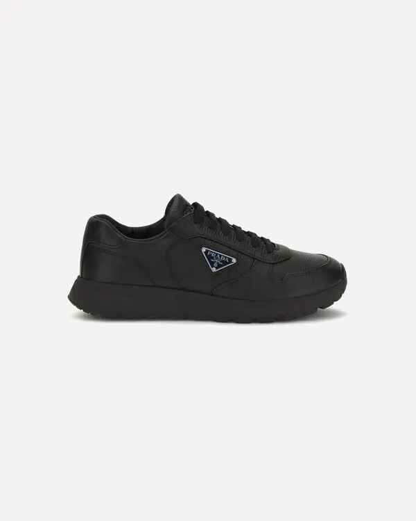Prada Prax 2.0 Fabric And Mesh Sneakers - Black