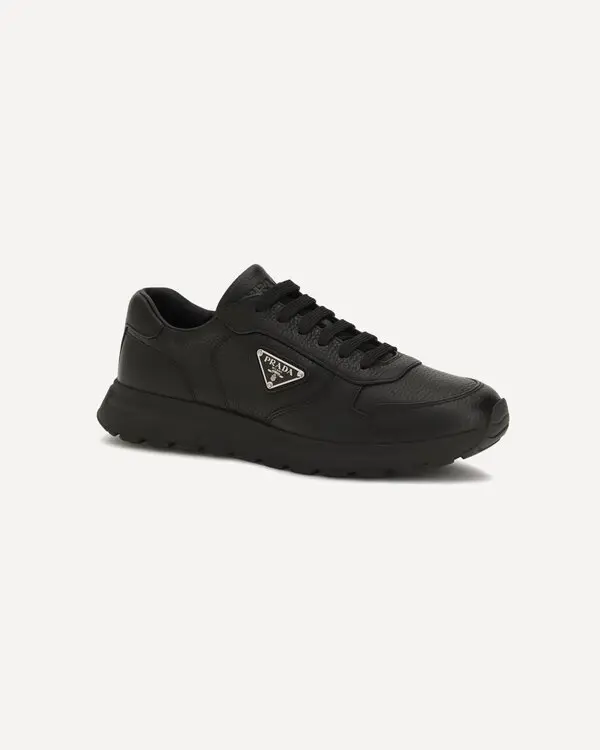 Prada Prax 2.0 Fabric And Mesh Sneakers - Black