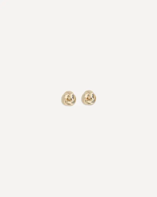 SELF-PORTRAIT Small Drop Knot Earrings