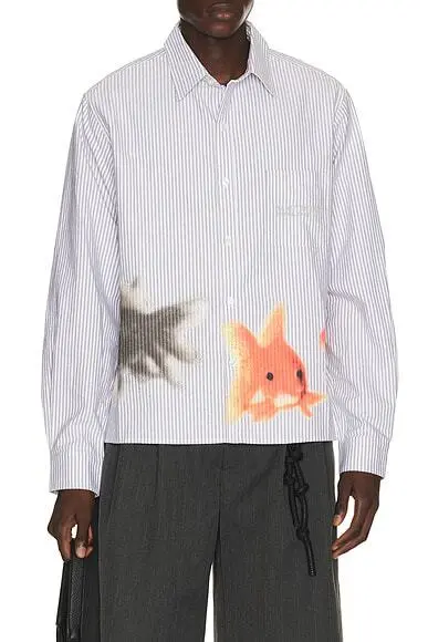 VANDYTHEPINK Goldfish Button Down Shirt