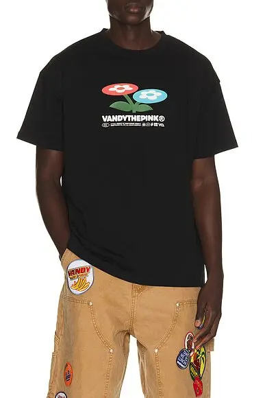 VANDYTHEPINK Two Flower Tee