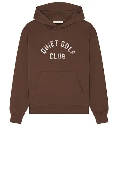 QUIET GOLF Cotton Hoodie