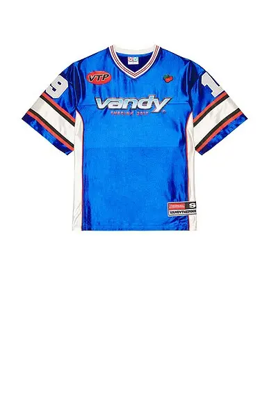VANDYTHEPINK Graphic Print Football Jersey