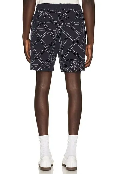 MALBON Mesh Basket Shorts