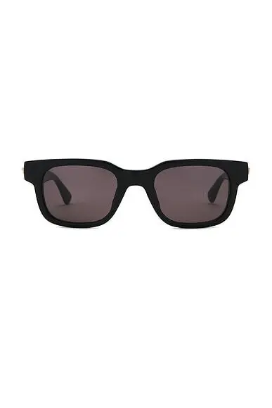 Bottega Veneta Stretch Square Sunglasses - Black