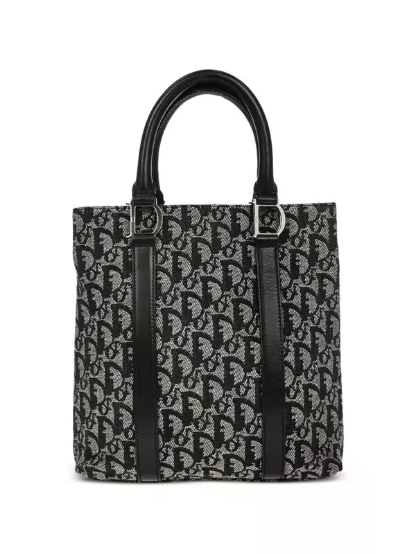 Dior Trotter Monogram Canvas Tote Bag