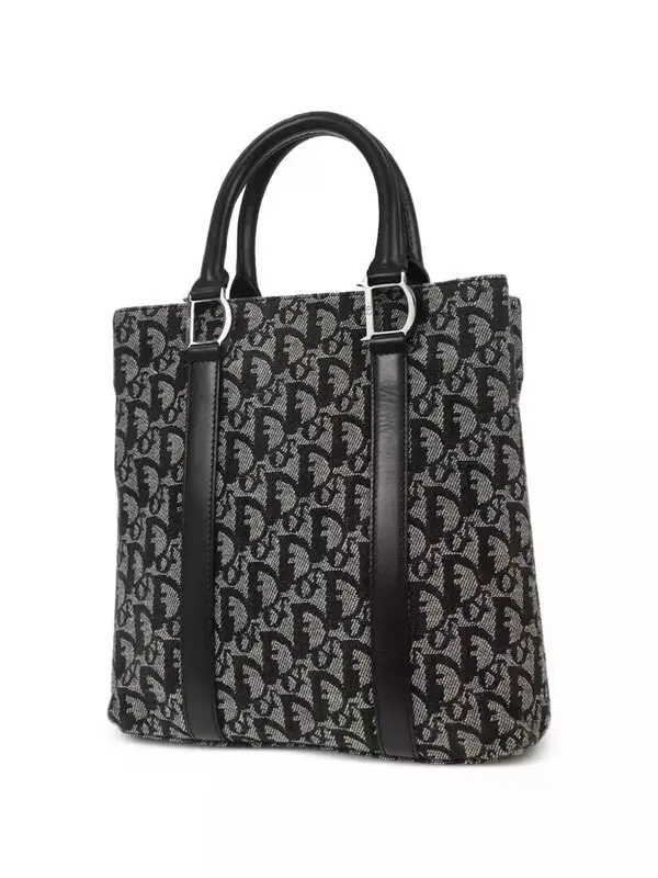 Dior Trotter Monogram Canvas Tote Bag