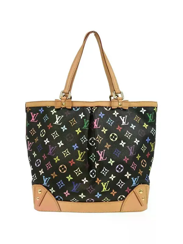 LOUIS VUITTON Monogram Multicolor Sharleen Handbag - Black