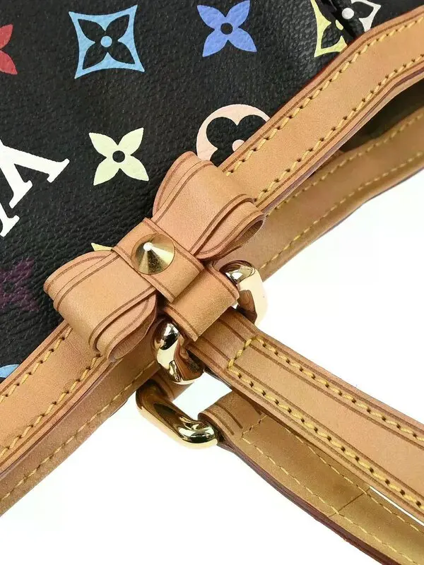 LOUIS VUITTON Monogram Multicolor Sharleen Handbag - Black