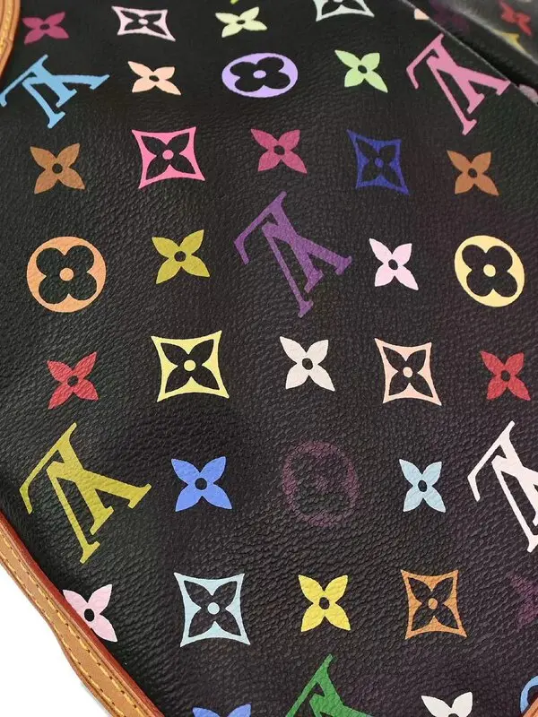 LOUIS VUITTON Monogram Multicolor Sharleen Handbag - Black