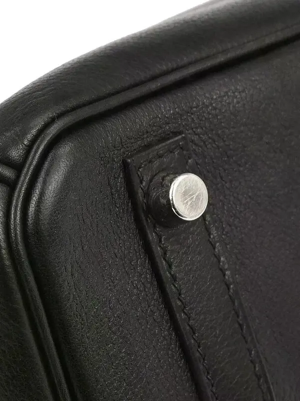 Hermès Veau Evergrain Birkin 30 Handbag - Black