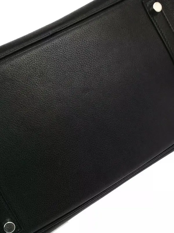 Hermès Veau Evergrain Birkin 30 Handbag - Black