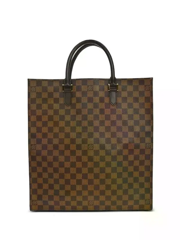 LOUIS VUITTON Damier Sac Plat Tote Bag