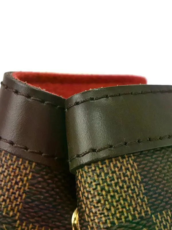 LOUIS VUITTON Damier Ebene Hampstead Mm Tote Bag - Brown