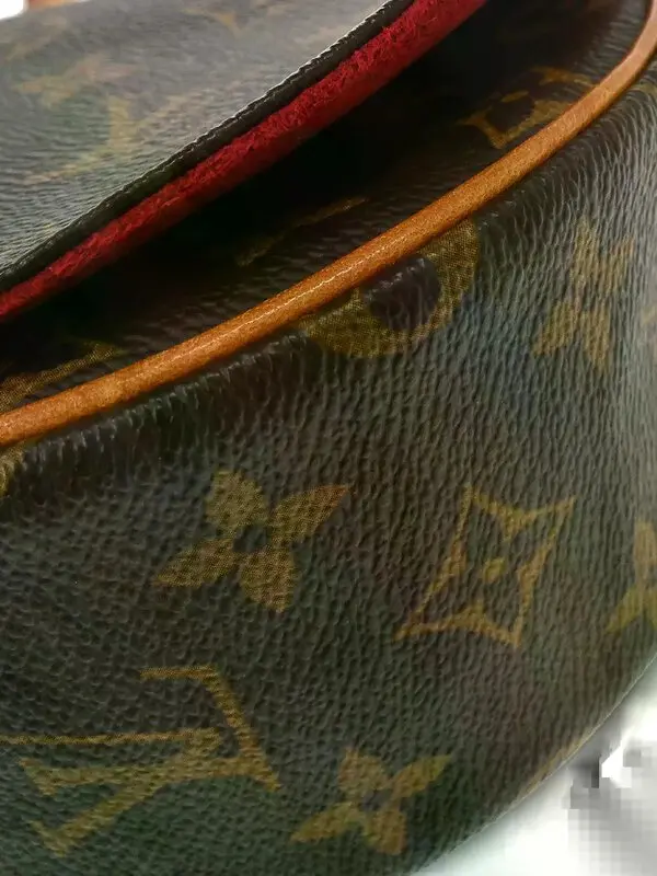 LOUIS VUITTON Monogram Tambourine Shoulder Bag - Brown