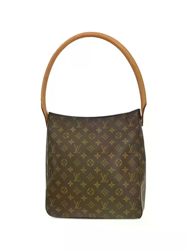 LOUIS VUITTON Monogram Looping Shoulder Bag - Brown