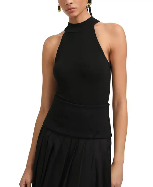 MARCELLA Kenmare Pleated Maxi Skirt - Black