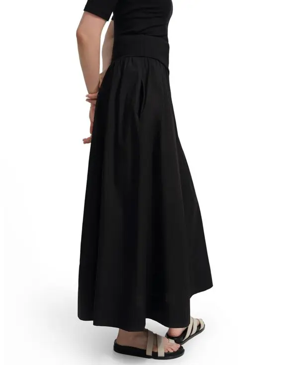 MARCELLA Gathered Midi Skirt