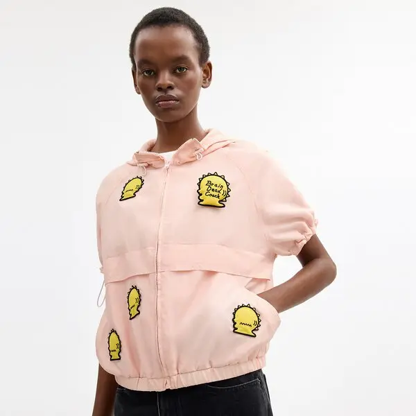 COACH X Brain Dead Short Sleeve Windbreaker