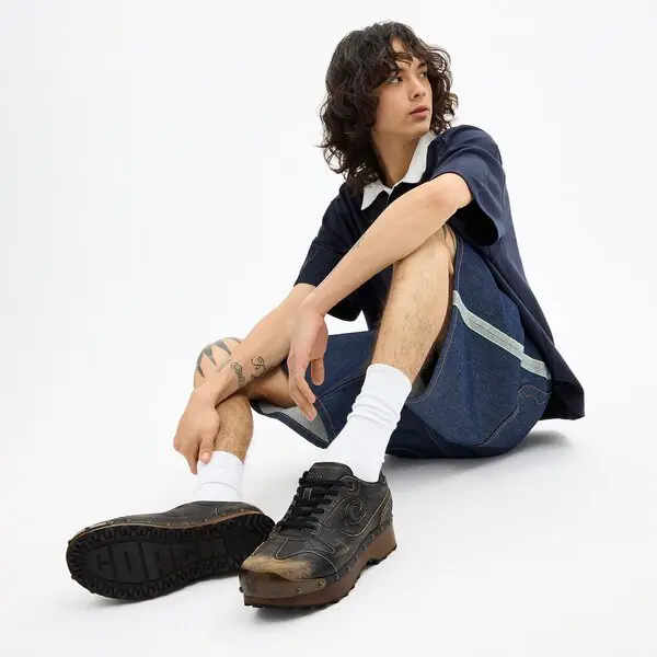 COACH X Brain Dead Soho Wooden Clog - Black