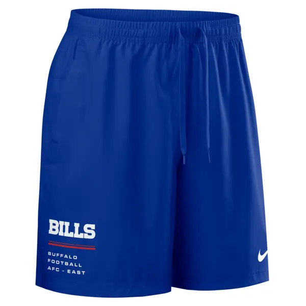 Nike Buffalo Bills Nfl Woven Shorts - Blue