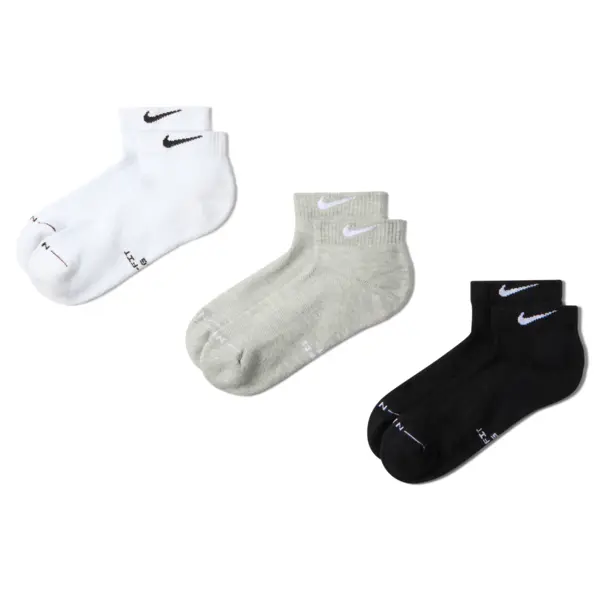 Nike Everyday Elevated Low Socks 3 Pairs - Multicolor
