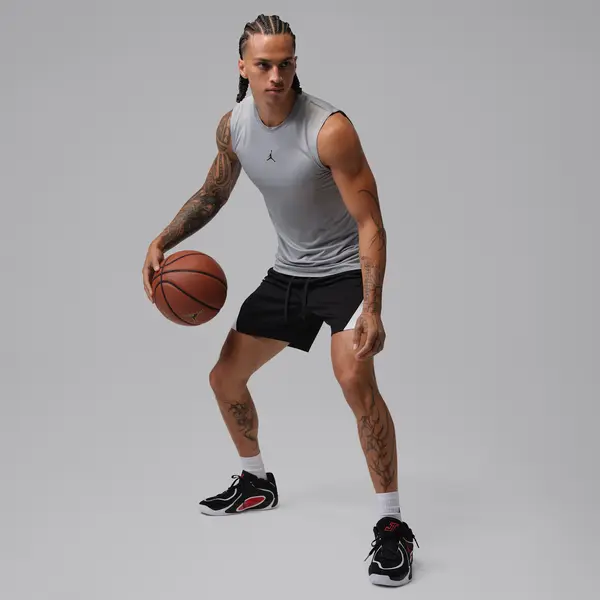 JORDAN Sport Dri-fit Sleeveless Base Layer Tank Top - Grey