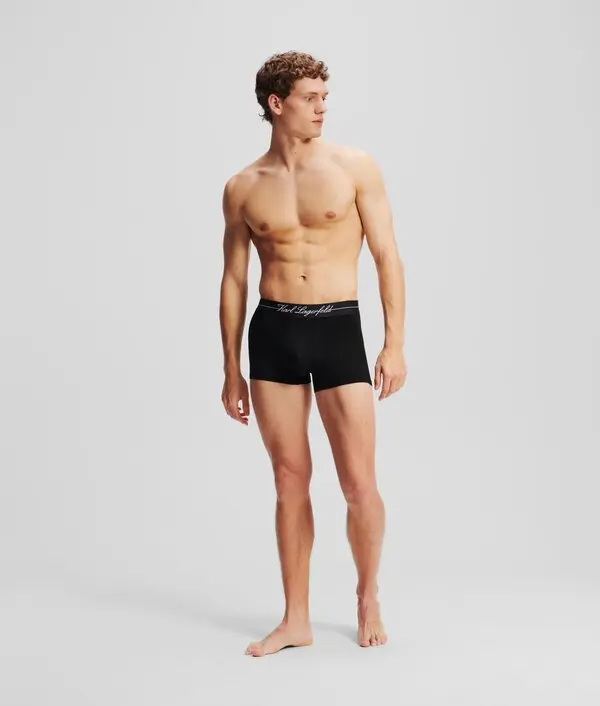 Karl Lagerfeld Hotel Karl Trunks – 3-pack - Black
