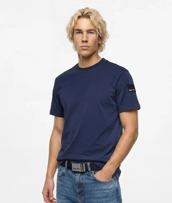 Karl Lagerfeld Patch Logo T-shirt - Peacoat