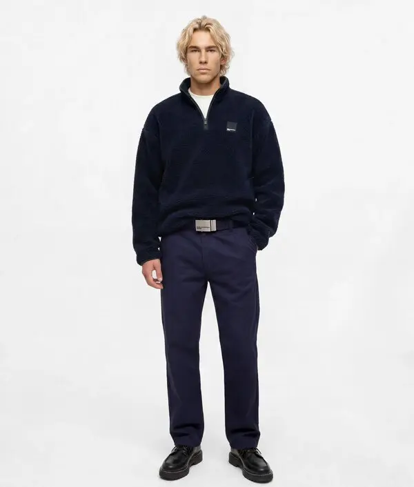 KL JEANS Jeans Relaxed Fit Chino Pants - Peacoat