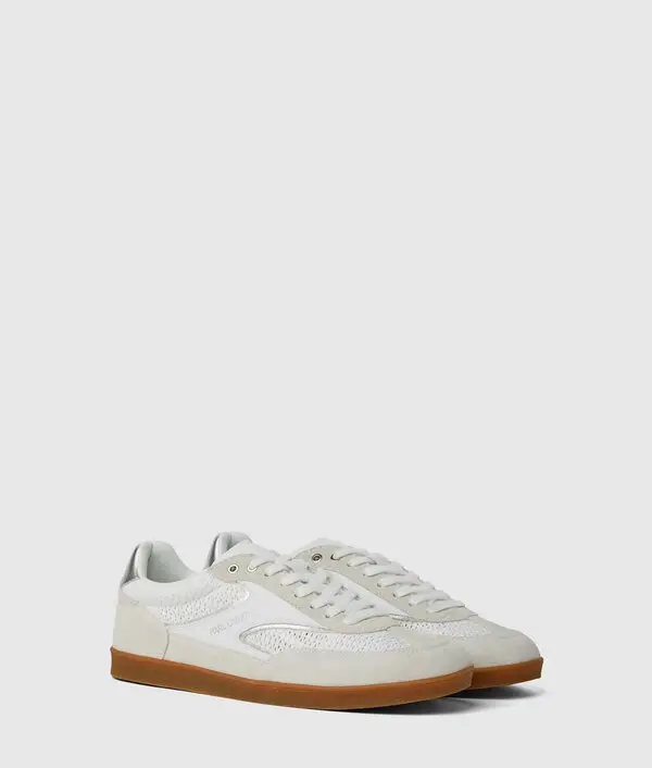Karl Lagerfeld Exclusive Kandidate Lace-up Mesh Sneakers - White