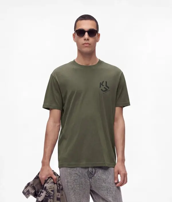 Karl Lagerfeld Monogram T-shirt - Beluga
