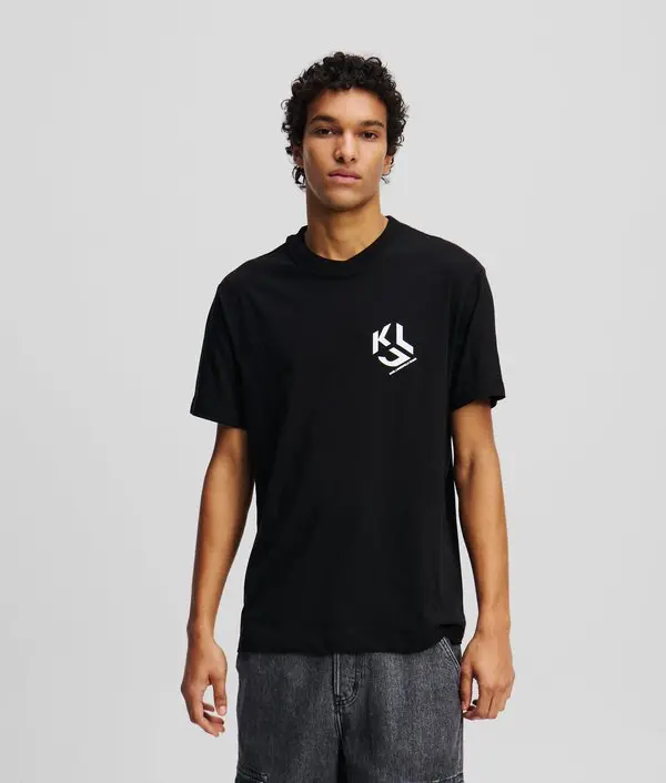 KL JEANS Monogram T-shirt - Black