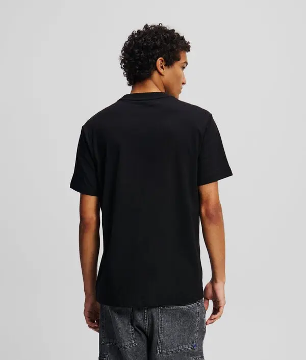 Karl Lagerfeld Monogram T-shirt - Black