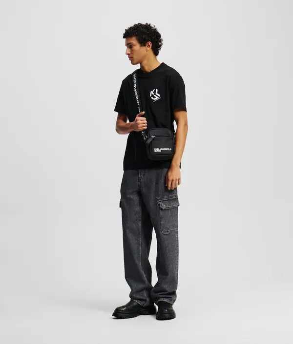 Karl Lagerfeld Monogram T-shirt - Black