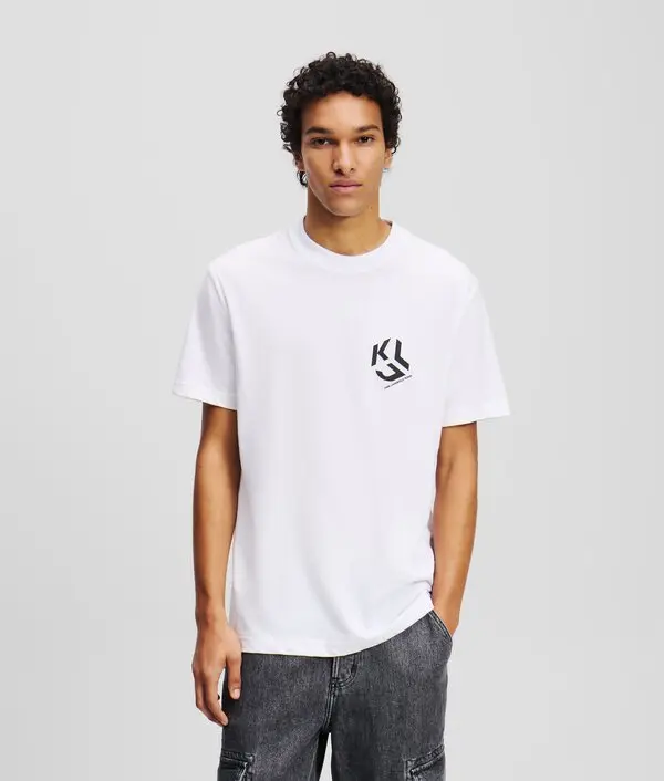 Karl Lagerfeld Monogram T-shirt - White